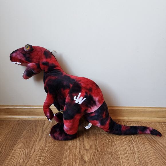 Jurassic World | Toys | Jurassic World 6 Velociraptor Charlie Plush Red ...